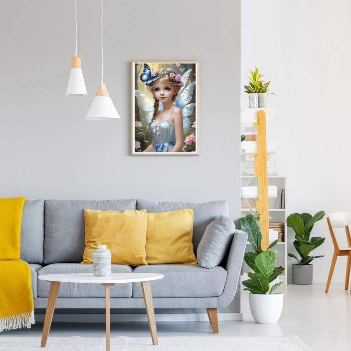 5D Fée Diamond Painting Kits, DIY Pays des Rêves Diamant Painting ...