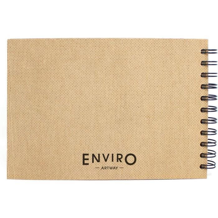 Enviro - Carnet À Dessin Avec Reliure Double Spirale Et Couverture ...