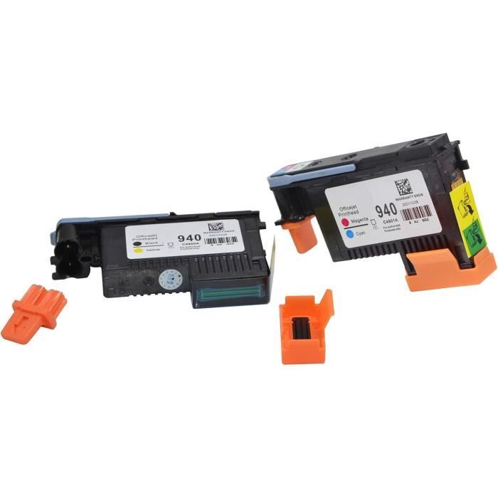 Vineontec Office Lot De 2 Têtes D'Impression Compatibles De Haute ...