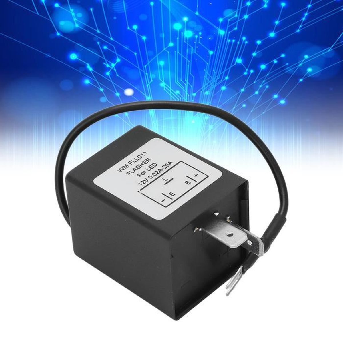 LUA - Relais de clignotant de signal Relais de clignotant LED 2 broches ...