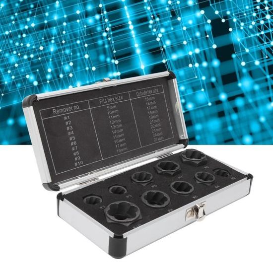 JIN-Extracteur de boulons d'écrou - Endommagé - Alliage d'aluminium ...