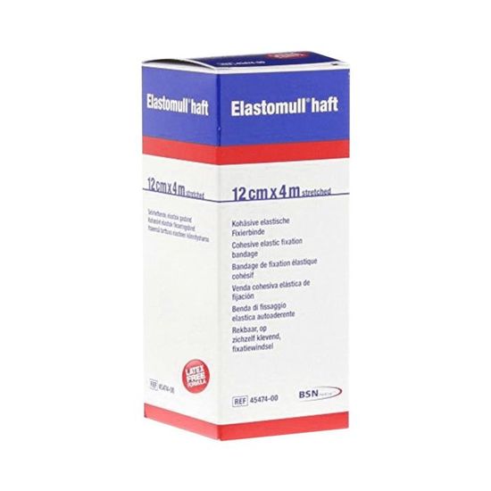 BSN Médical Elastomull Haft Bande De Gaze Cohésive 12cm x 4m 1 unité ...