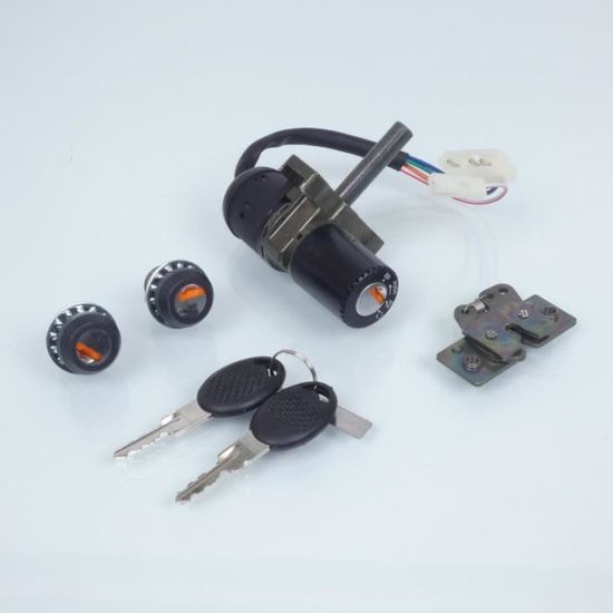 Serrure Kyoto pour Scooter Derbi 50 Paddock Lc 1997 - Gris - A clé - En ...