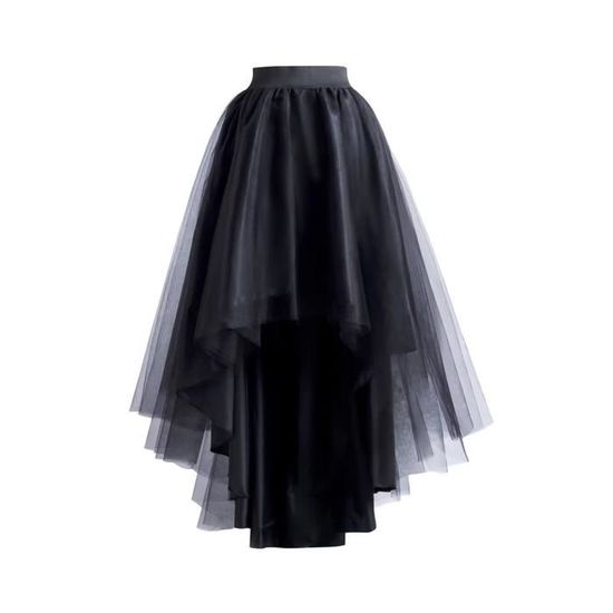 Jupe en Tulle asymétrique pour Mariage Party Bal Cocktail Jupe Tutu ...