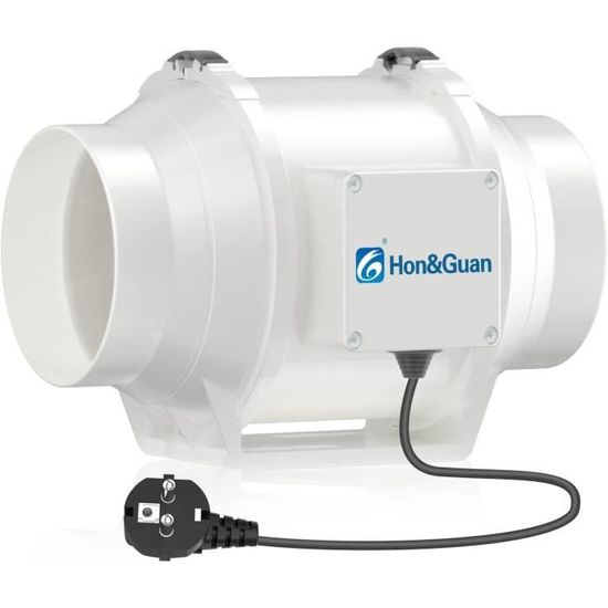 Ventilateur De Conduit 125Mm Silencieux, Ventilateur Extracteur D'Air ...