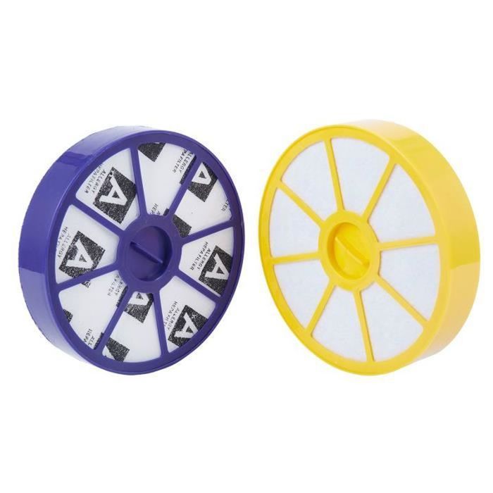 ACCESSOIRES ENTRETIEN - PIECES ENTRETIEN Kit de filtres HEPA avant et arriere pour Dyson DC05 ...