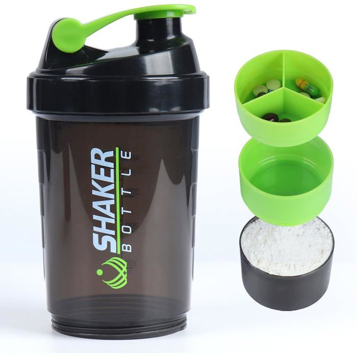 VIGIND Shaker à protéines 500ml,Bouteille shaker pour protéines,shaker ...