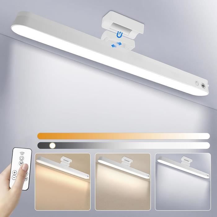 40Cm Lampe De Bureau, Reglette Led Cuisine 3600Mah, Lampe De Lecture ...