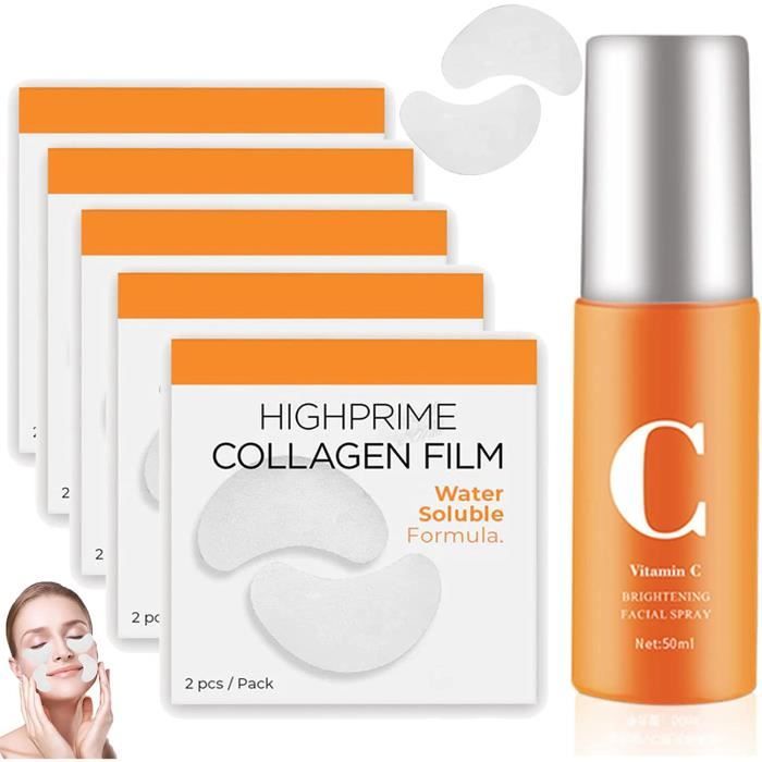 Highprime Collagen Film & Mist Kit, Dermance Korea Highprime Collagen ...