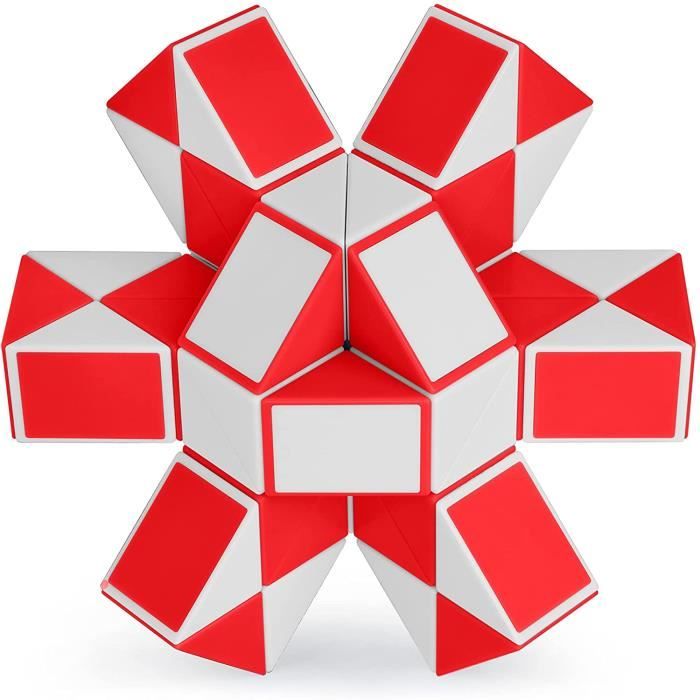 Magic Snake avec 48 Blocs Serpent Magique 3D Magic Snake Puzzle Cube ...