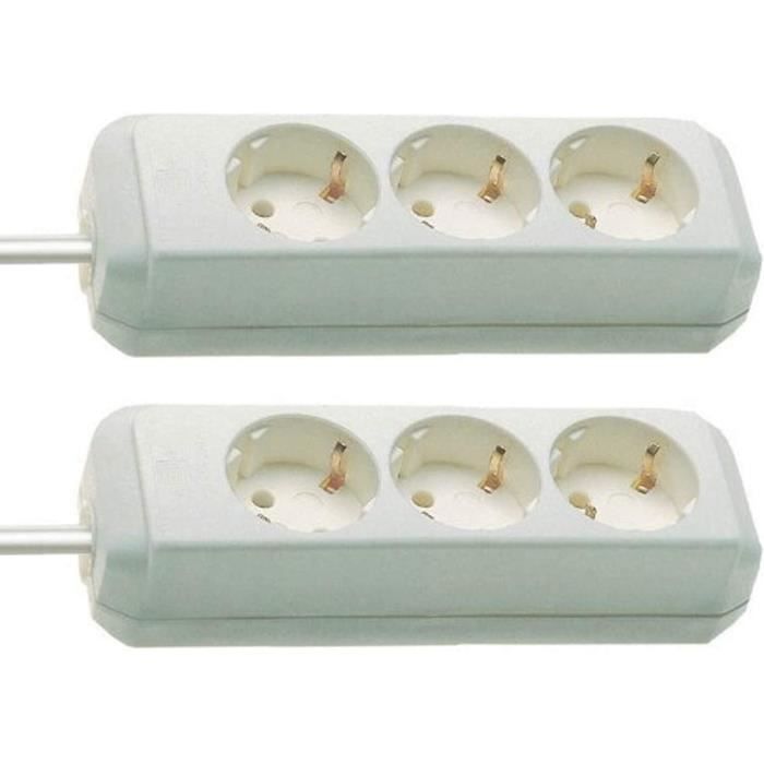 Multiprise Eco-Line À 3 Prises (Multiprise Avec Sécurité Enfant Et ...