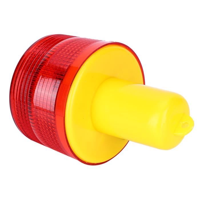 Qiilu Témoin d'avertissement 1pc solaire LED d'avertissement d'urgence ...