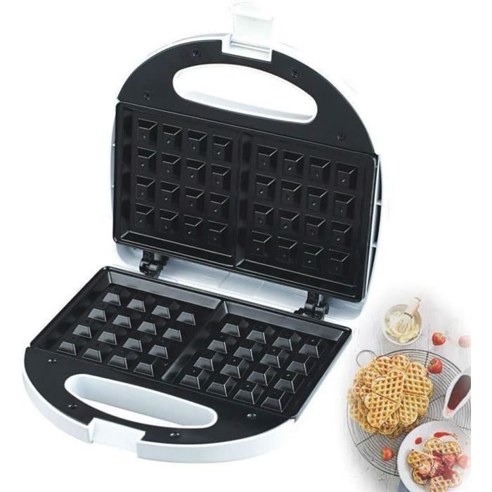 Gaufrier Électrique, Appareil À Croque Monsieur, Plat De Cuisson ...