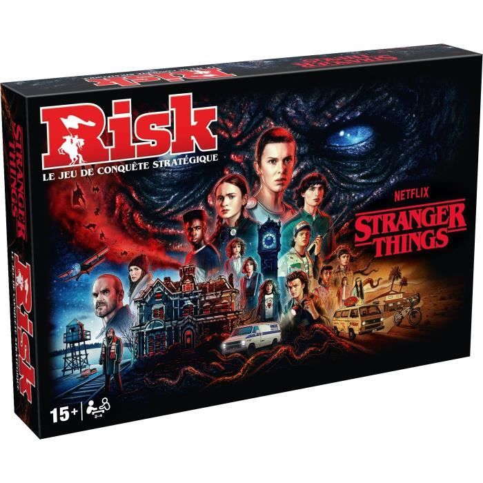 RISK Stranger Things - Jeu de société - WINNING MOVES - Dès 15 ans ...