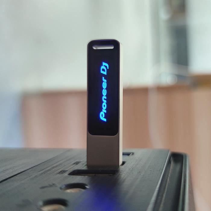 CLE USB ,Blue led-64 GO--Clé USB 2022 avec LOGO LED Pioneer DJ, 32 go ...