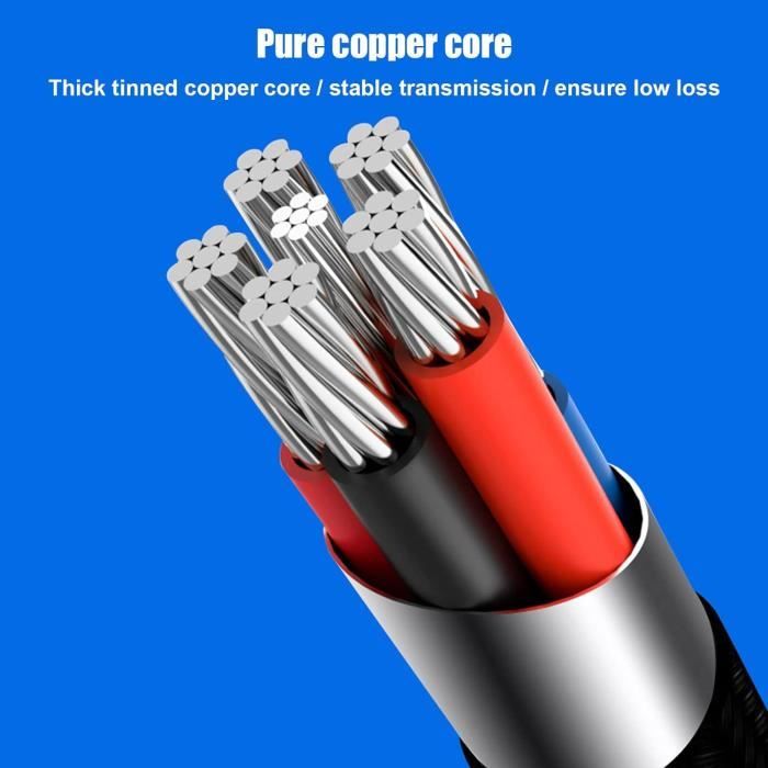 Câble de charge USB C vers CC pour ordinateur portable - 20 V 5 A 100 W ...