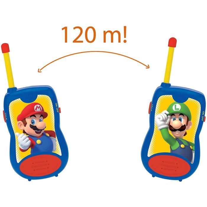 Talkies-walkies - Lexibook - Super Mario - Portée 120m - Clip ceinture ...
