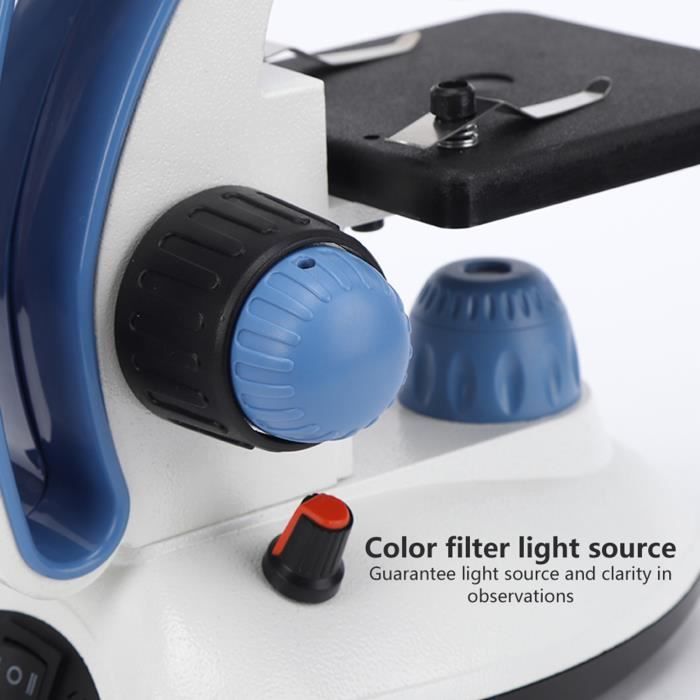 Microscope 1000X Microscope Monoculaire Pour Étudiant 113Rt 1000X ...