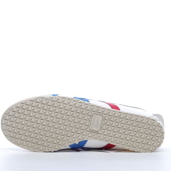 BASKETS Asicss Onitsuka-Tiger-Mexico 66 blanc bleu DL408-0146 Homme ...