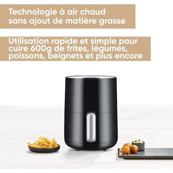 Friteuse À Air Chaud Compacte,Friteuse Sans Huile Avec Technologie À ...