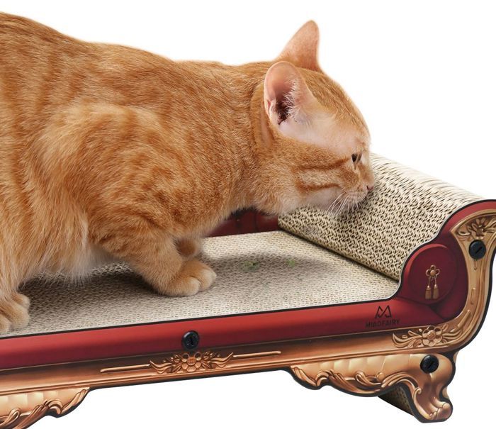 Tutumi Griffoir pour chat canapé rouge 56x19x26 cm - Cdiscount Animalerie