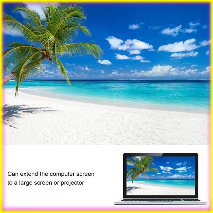 Keenso Adaptateur USB3.0 vers VGA / Interface multimédia haute ...