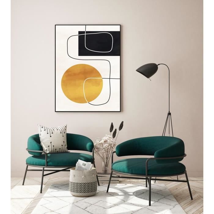 Lot De 3 Posters D'Art Abstrait Moderne - Style Bohème - Plante ...