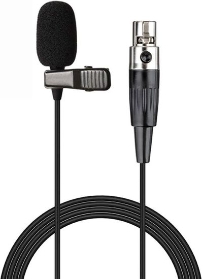 Microphone Lavalier Microphone À Revers Compatible Avec Akg Samson Émetteur Sans Fil ...