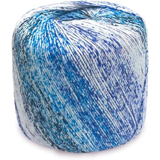 Pelote Coton pour Crochet Acrylique Fil Coton pour Crochet Douce Fil a ...