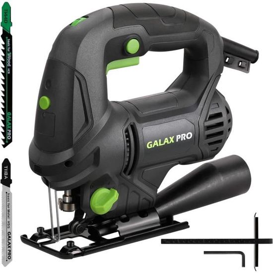 Scie sauteuse, 3 en 1 600W à vitesse variable 3000SPM, Guide Laser ...