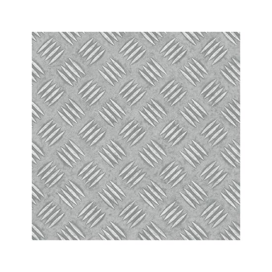 Sol Vinyle Imitation tôle métal Grain de Riz - Rouleau de 2m x 16m - Cdiscount Bricolage