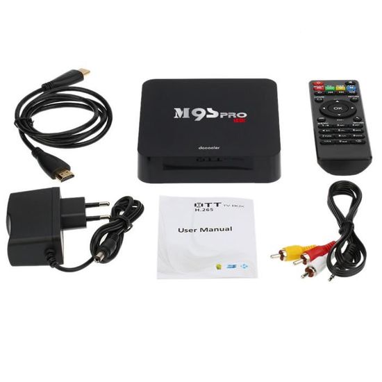 Docooler M9S-PRO Smart Android TV Box Android 6.0 Amlogic S905X Quad ...