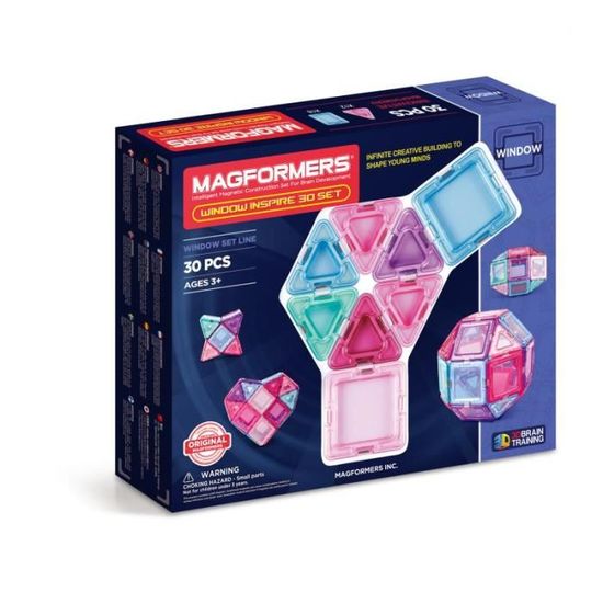 MAGFORMERS WINDOW INSPIRE 30 Jeux de construction 30 pièces Magformer - Cdiscount Jeux - Jouets