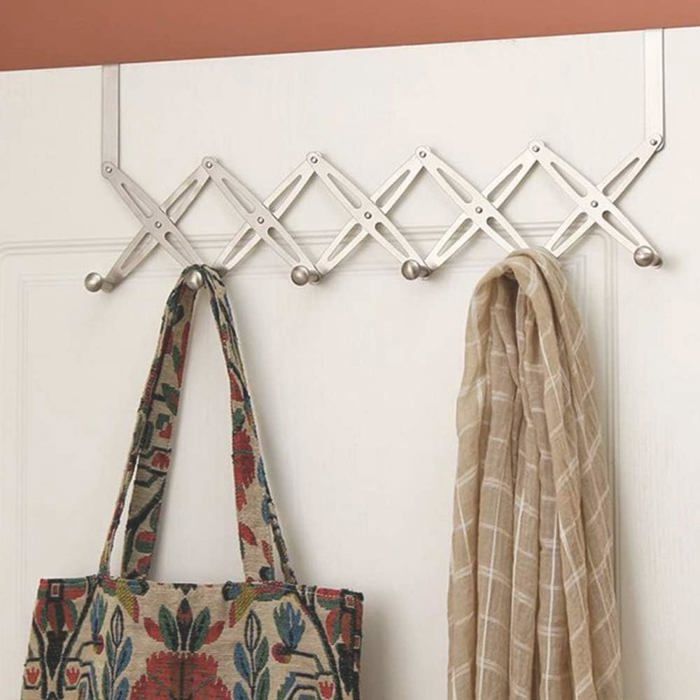 Crochets de porte en acier inoxydable, porte-manteau pour porte ...