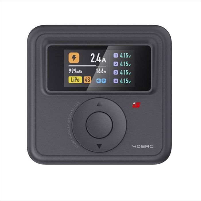 Chargeur Intelligent 405AC GaN 60 W pour Batterie RC, Modèle RC ...