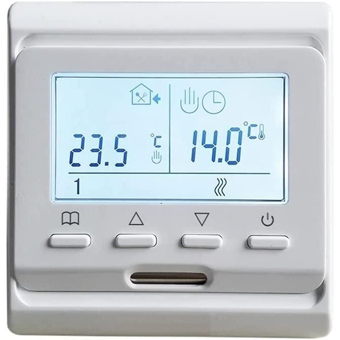 Thermostat 220V Programmable Électrique Numérique Chauffage Chauffage ...