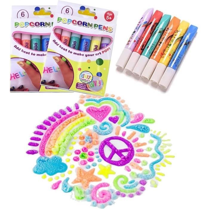 Stylo à bulles - Magique - Pop-corn - Fait maison - 3D - Enfant fille ...