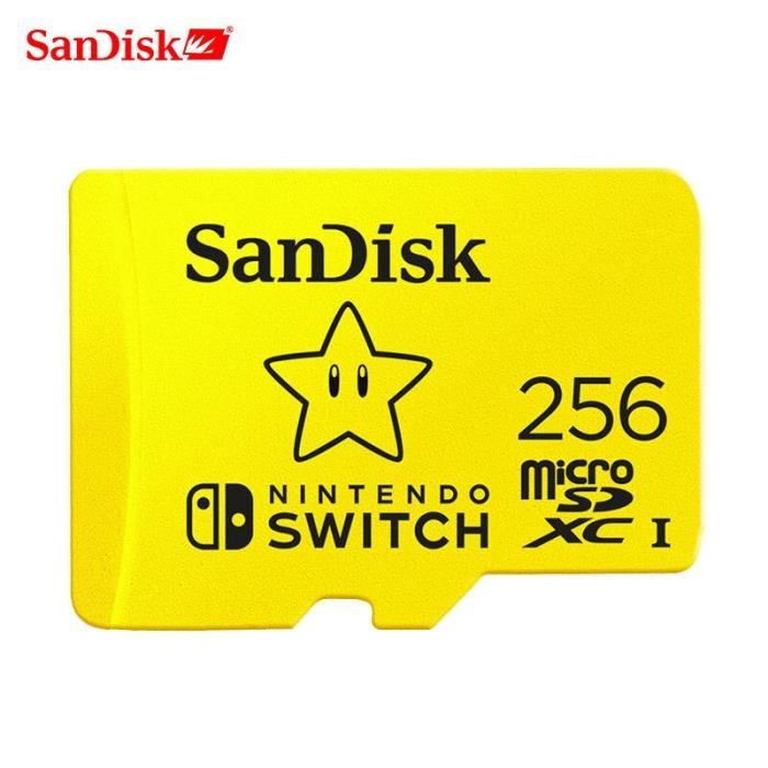 Carte mémoire micro SD pour Nintendo Switch - 128 Go - 64 Go - 256 Go ...