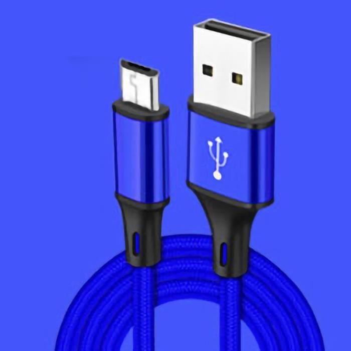 Câble téléphone,Câble Micro USB pour recharge rapide et transfert de ...