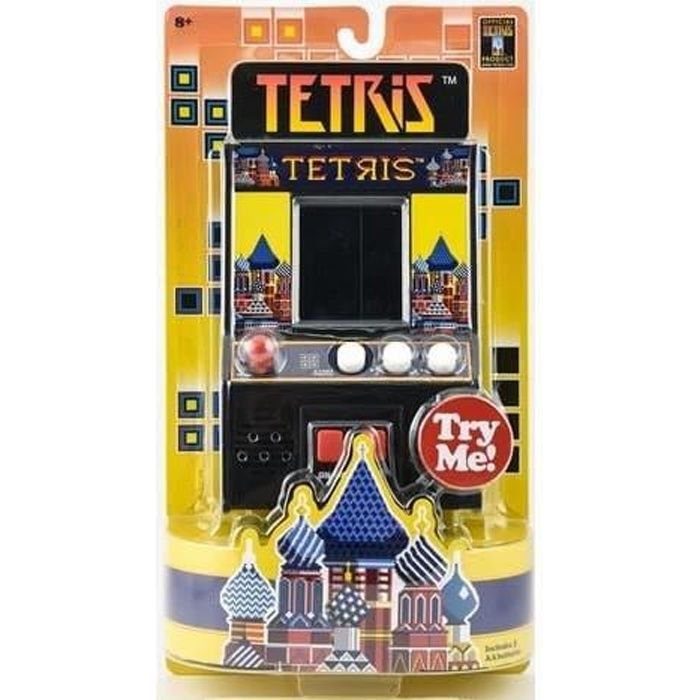 Jeu mini arcade Tetris - BASIC FUN - Retro - Enfant - Mixte - Noir ...