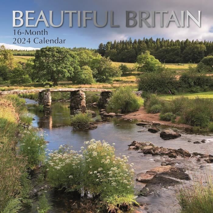 Calendrier Mural 2024 - Belle Bretagne - Beautiful Britain - En Anglais ...