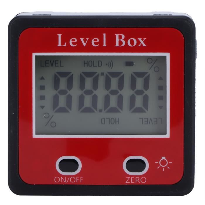 Duokon Level Box, Level Angle Meter Inclinometer for Shelves for ...