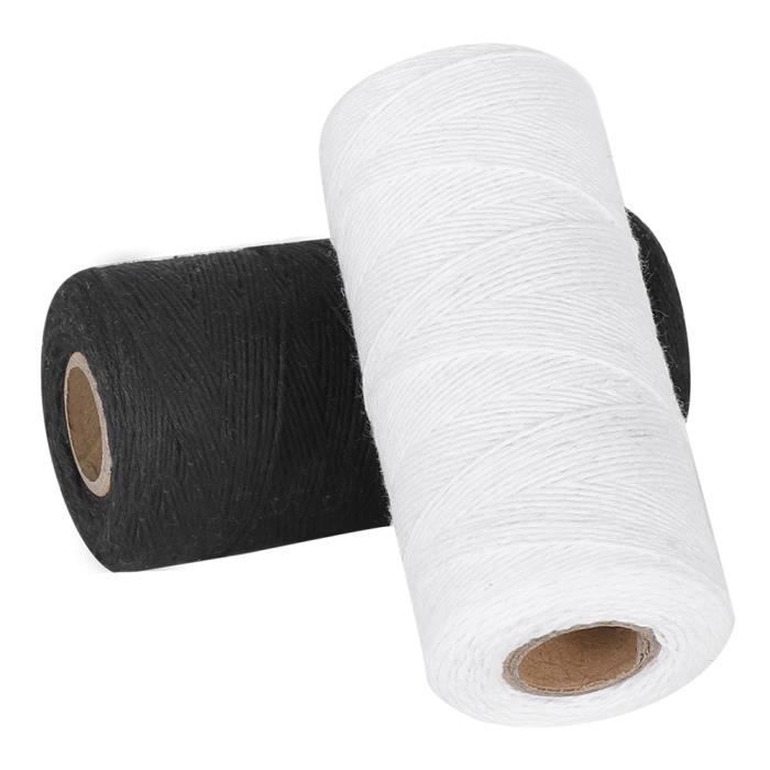 Fil de tissage de coton, fil à coudre, fil de machine à broder 2 pièces ...