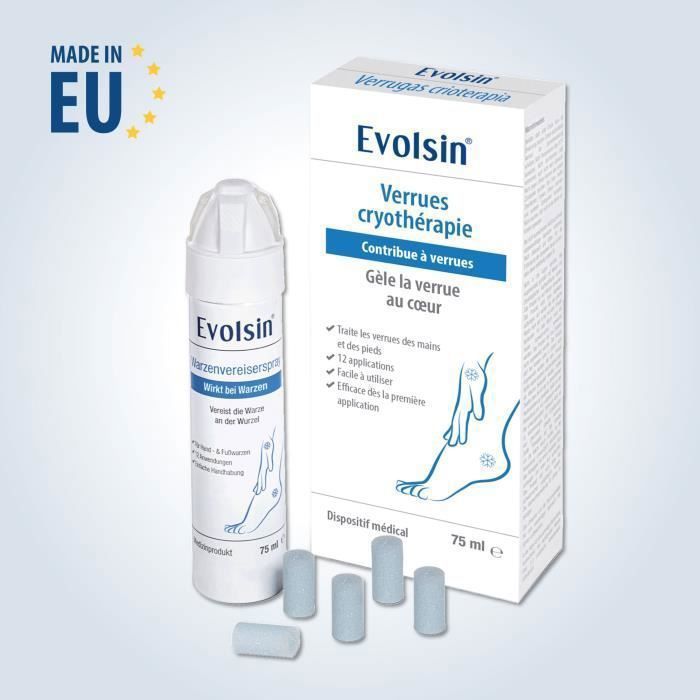 Evolsin - Traitement des Verrues par Cryotherapie - Cdiscount Santé ...