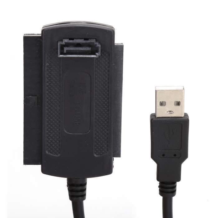 Fdit adaptateur USB vers Ide Convertisseur USB vers série ATA ...