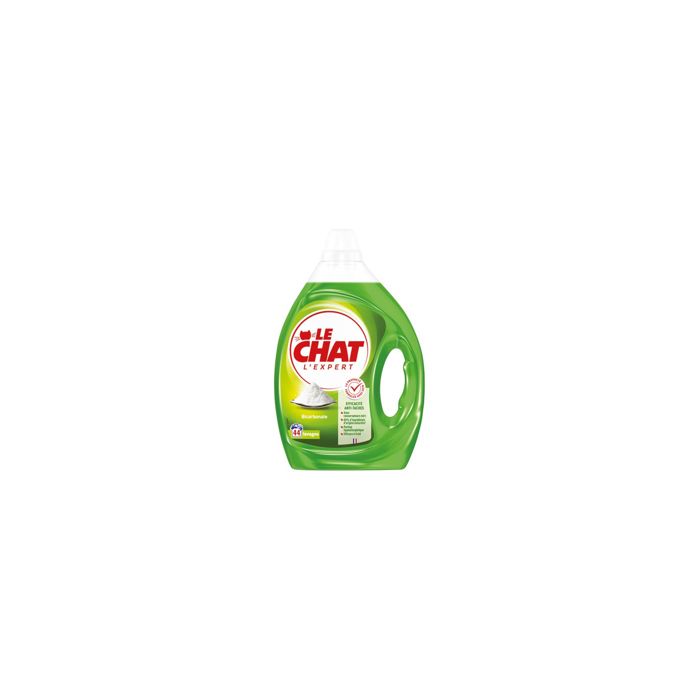 Lessive Liquide Le Chat Expert Bicarbonate 1.98l 44 Lavages - Le Chat ...