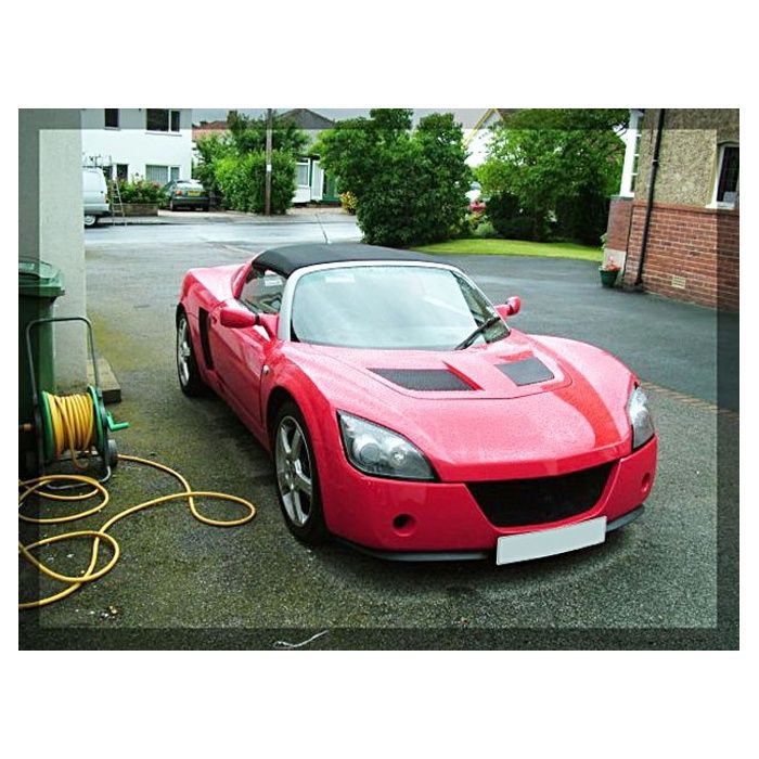 Pour Opel Speedster Spoiler Lèvre Lame Inférieure Pare-Choc Avant Noir ...