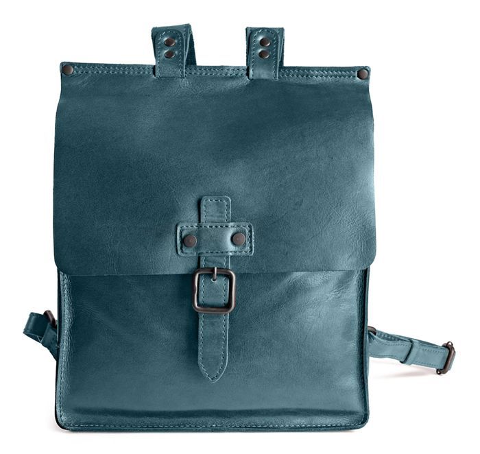 HAROLD'S Sac à dos pétrole en cuir pour femme Aberdeen Backpack Petrol ...