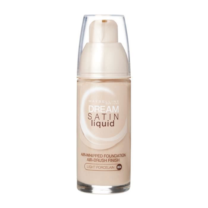 Maybelline Dream Satin Liquid - 04 Light Porcel - Foundation, Light ...