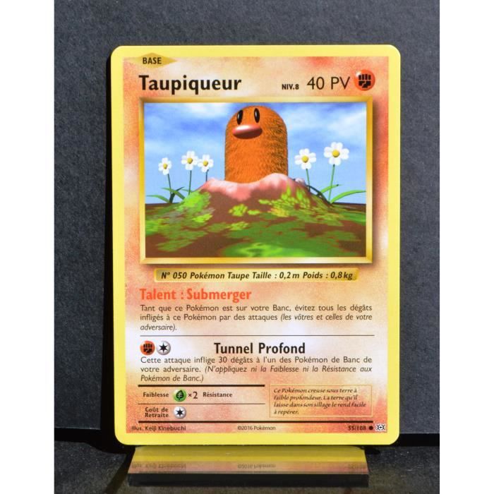 Carte Pokémon 55-108 Taupiqueur Niv.8 40 PV XY - Évolutions NEUF FR ...